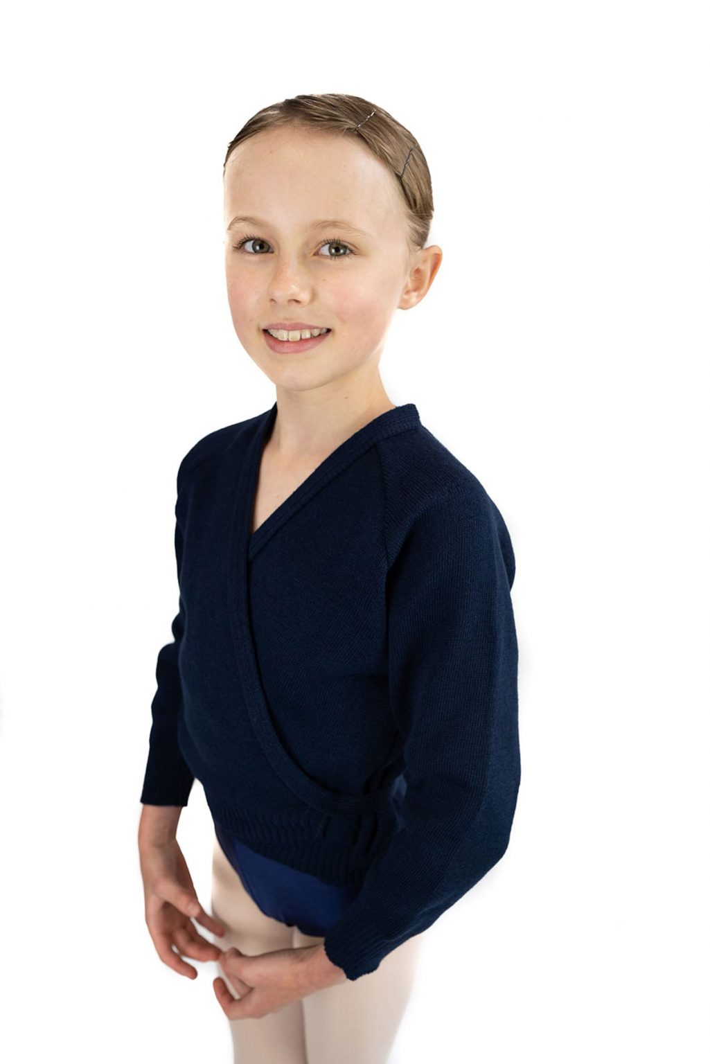 Navy Ballet Cardigan (Girls) - Rona Hart School of Dance